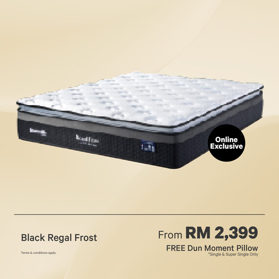 [Online Exclusive] Black Edition Regal Frost Mattress